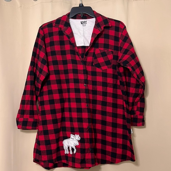 Lazy One | Intimates & Sleepwear | Lazy One Buffalo Plaid Flannel Sleep ...